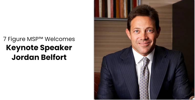 Jordan Belfort: The Real Wolf of Wall Street at 7 Figure MSP Live!